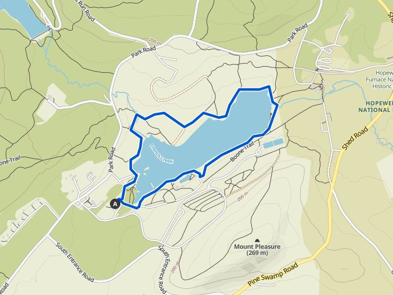 Hopewell Lake Loop – French Creek State Park | hike | Komoot